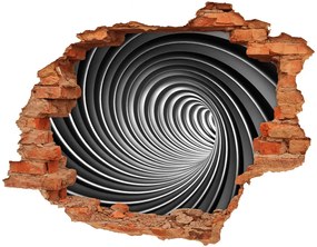 Wallmuralia Samolepící díra zeď 3D Abstrakce vír 90x70 cm