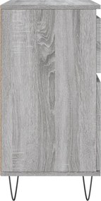 vidaXL Příborník 60 x 35 x 70 cm kompozitní dřevo [831122] Barva: hnědý dub