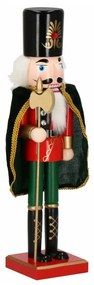 Louskáček - Voják s kopím 38 cm, červeno-zelený