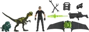 Mattel Jurassic World ian malcolm s dinosaury a doplňky / od 4 let