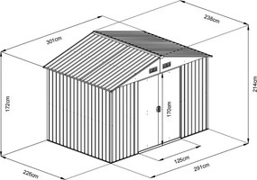 Fieldmann FZDO 1007 Zahradní domek
