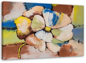Gario Obraz na plátně Barevné květiny Rozměry: 60 x 40 cm