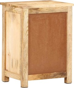 Noční stolek 45 x 35 x 60 cm masivní mangovníkové dřevo 320807
