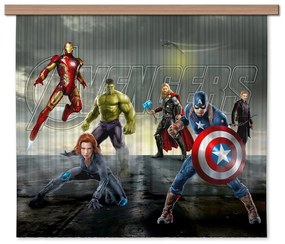 Textilní závěs AVENGERS FCS XL 4330 - 180 x 160 cm