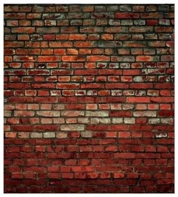 DIMEX | Vliesová fototapeta na zeď Cihlová zeďMS-3-0166 | 225 x 250 cm | červená