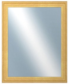 DANTIK - Zarámované zrcadlo - rozměr s rámem cca 40x50 cm z lišty LYON zlatá (2703)