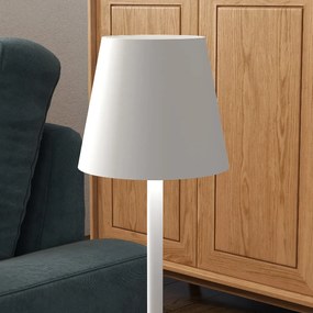 Stolní LED lampa, dotyková, bílá B31-456V00WT