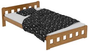 Maxi Zvýšená postel z masivu Nikola 120 x 200 cm - barva Dub