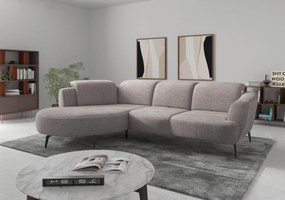 XXXLutz ROHOVÁ SEDAČKA, textil, barvy stříbra Sit & More - Sedací soupravy - 000144018536
