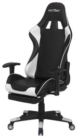 Kancelářská židle černá/bílá VICTORY Beliani