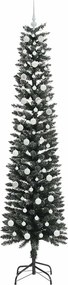 Umělý vánoční stromeček Zelená 240 cm PVC, plast a ocel 3395967