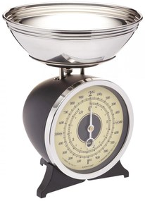 Mechanická kuchyňská váha Black - 2 kg, černá barva, kov