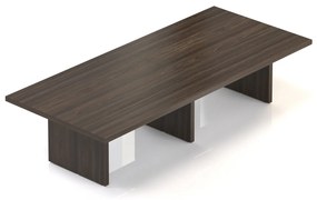 NABYTEK-DESIGNOVY.CZ - DLSK320 - Manažerský konferenční stůl SOLID 320/400cm, jilm royal