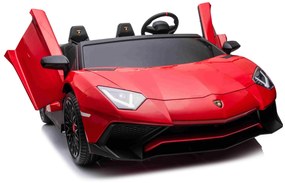 Dětské elektrické autíčko Lamborghini Aventador SV 400W červené