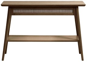 Designová konzole Tallys 110 cm kouřový dub
