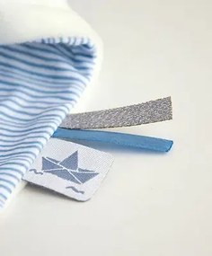 Doudou Dárková sada - králíček námořník s muchláčkem 10 cm / od 0 let