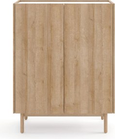 PSK Komoda BORA, Riviera/Marmur Bianco 97 cm