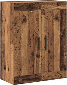 Vysoký bufet 2 ks Staré dřevo 69,5 x 34 x 180 cm 3403192