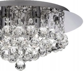 Toolight - Křišťálová stropní lampa Glamour 3xE14 392179, OSW-04005