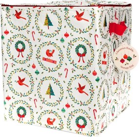 Úložný box na oblečení z recyklovaného plastu 32x32x35 cm Classic Christmas – Rex London