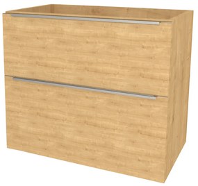 Mereo Mereo, Mailo, koupelnová skříňka 81 cm, chrom madlo, Multidecor, CN591SDARL