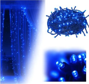 Vánoční světýlka vnitřní modré 300 LED