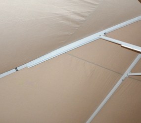 Doppler GOLIATH zahradní slunečník 500 x 500 cm červená