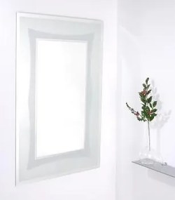 Amirro Zrcadlo na zeď do pokoje ložnice dekorativní EXTREME 60 x 90 cm s třpytivým potiskem 410-661