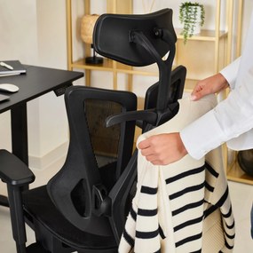 Ergonomické křeslo Naxes – Černé