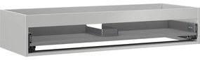 Mexen Box-A korpus skříňky pod umyvadlo 120 cm, 1 zásuvka, šedý mat - 91AX0-1200-235-1-62