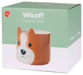 Keramický květináč ø 13,5 cm Woof – Balvi