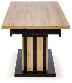 HALMAR BARETTI konferenční stolek dub artisan/černý
