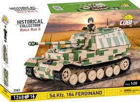 COBI 2583 II WW Sd. Kfz. 184 Ferdinand / 1268 kostek / 1 figurka / 1:2