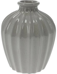 Porcelánová váza Sevila, 11,5 x 15 cm, šedá