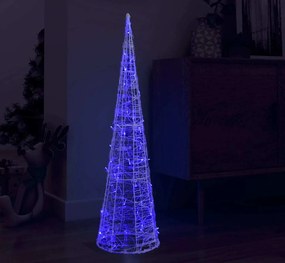 vidaXL Akrylový dekorativní světelný LED kužel 120 cm [329806] Barva: Teplá bílá