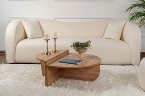 Designový konferenční stolek Baltenis 90 cm atlantská borovice