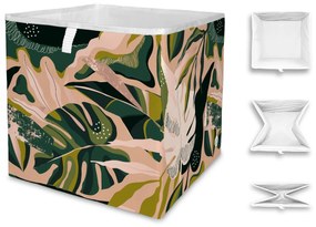 Úložná krabice exotic jungle, 32x32cm