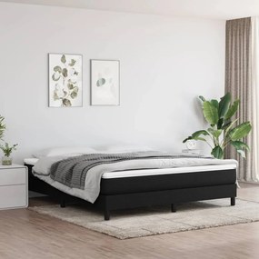 Rám postele s boxspringem černý 160 x 200 cm textil 3120526
