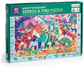 Mudpuppy Puzzle Majestátní dinosauři 64 dílků