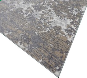 BE Koberec Siesta 1150 BEIGE GREY - šedý obdélníkový Rozměr: 50x80 cm