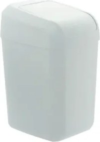 Denox Troya bílá / Odpadkový koš / 30 l / 61 x 34 x 27,5 cm