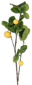 Dekorace umělá větvička citrónovník Lemon Tree - 10*7*73 cm