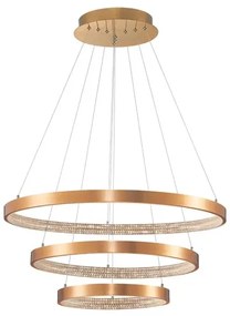 LED lustr Preston 180 zlaté