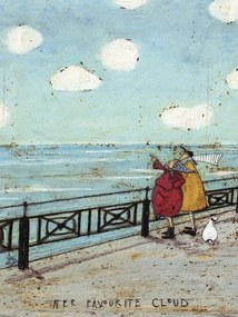 Obraz na plátně - Sam Toft, Her Favourite Cloud