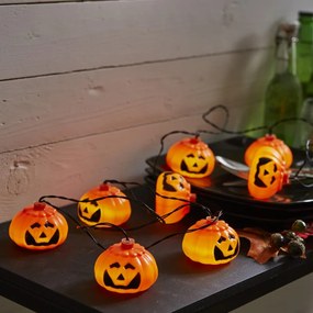Světelný řetěz počet žárovek 8 ks na baterky délka 210 cm Halloween – Star Trading