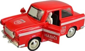 MaDe 98529 - Auto retro požární na setrvačník 6 x 17 x 8 cm