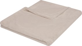 Livarno® Hebká deka, 150 x 200 cm (béžová)