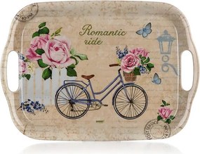Sada melaminových táců ROMANTIC RIDE 2 ks