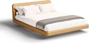 Postel Wemby z masivního dřeva Buk 200x200