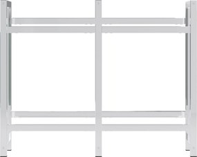 Sada 4 ks Getränkekistenständer Stack – chromová